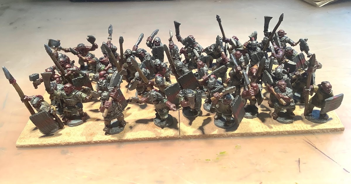 Bunny's Wargame Rantings: 15mm Fantasy-Battle Valor Orcs
