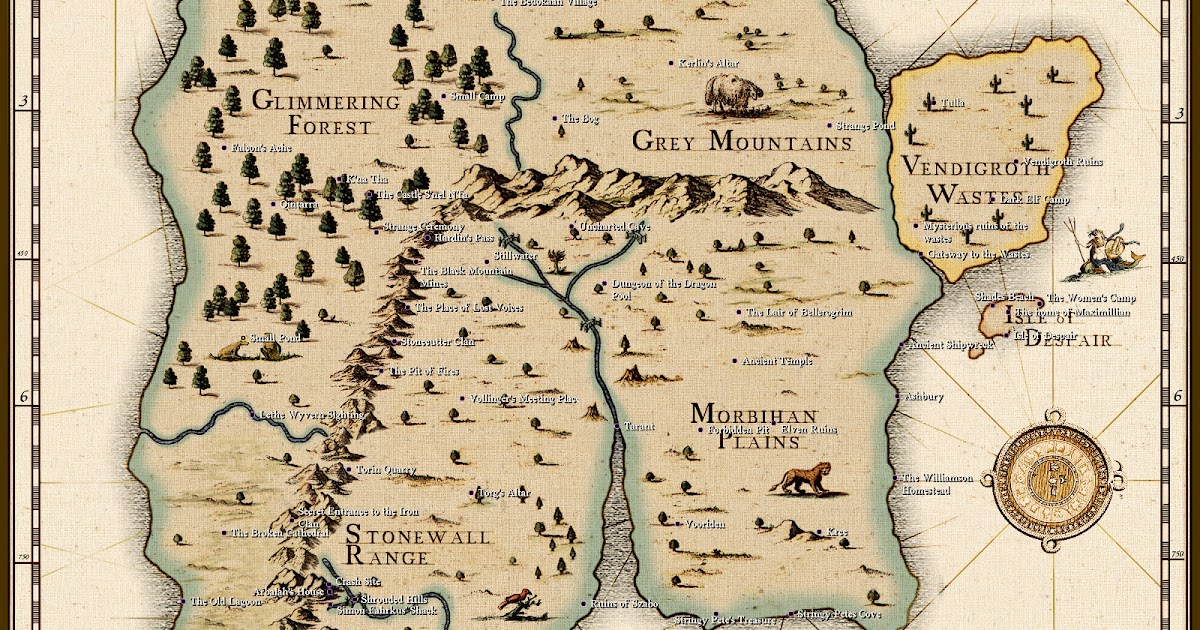 Best cRPGs: Arcanum Maps