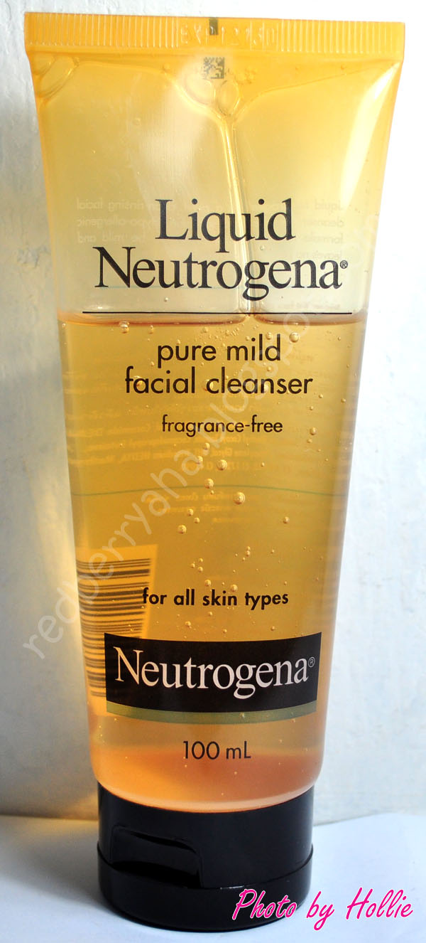 Random Beauty by Hollie: REVIEW: Liquid Neutrogena Pure Mild Facial ...
