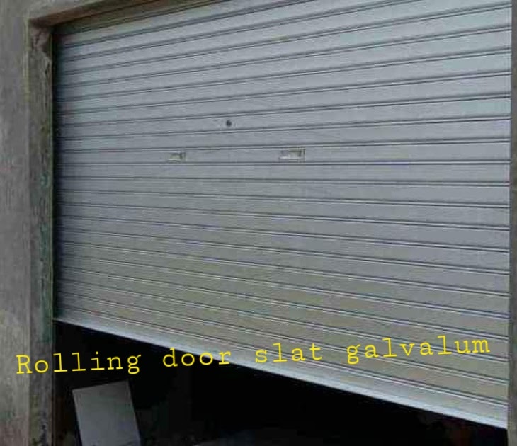 Rolling Door Purwokerto: Rolling Door Slat Galvalum