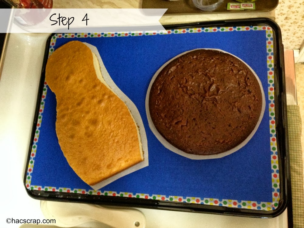 How To Make a Bowling Ball and Pin Cake | My Scraps