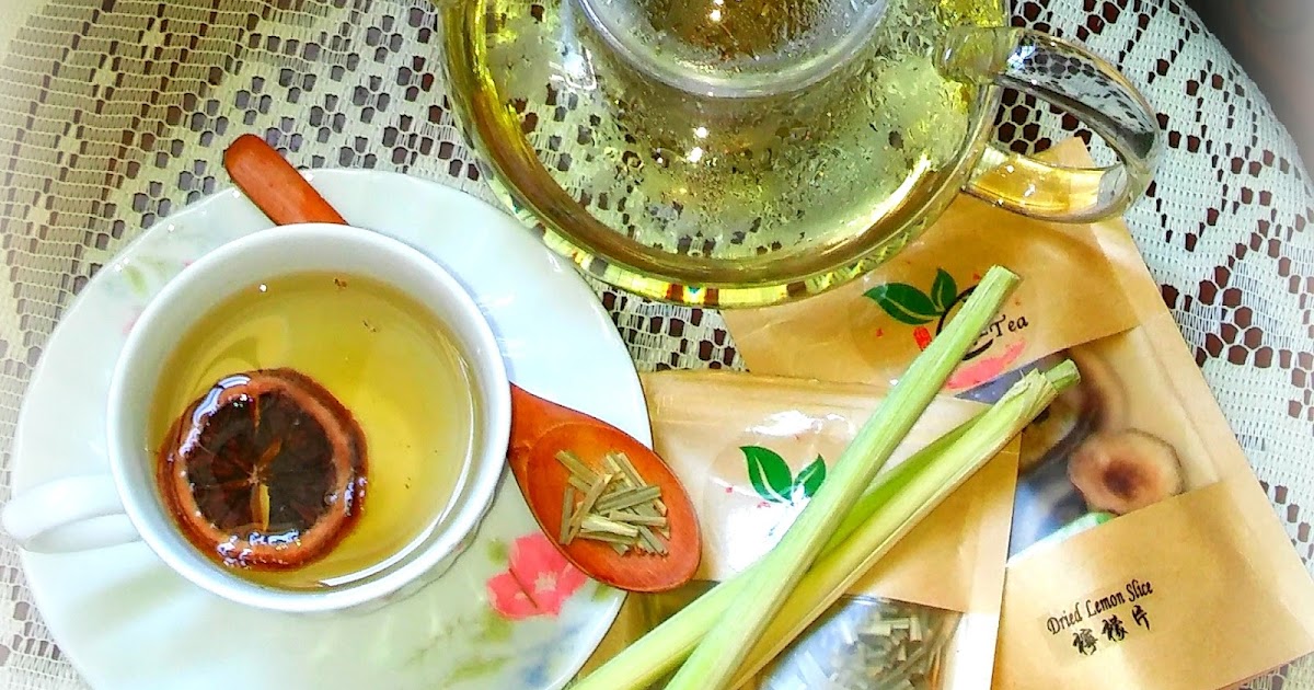 Refreshing Hi-Tea Dried Lemon Slice and Lemon Grass Tea