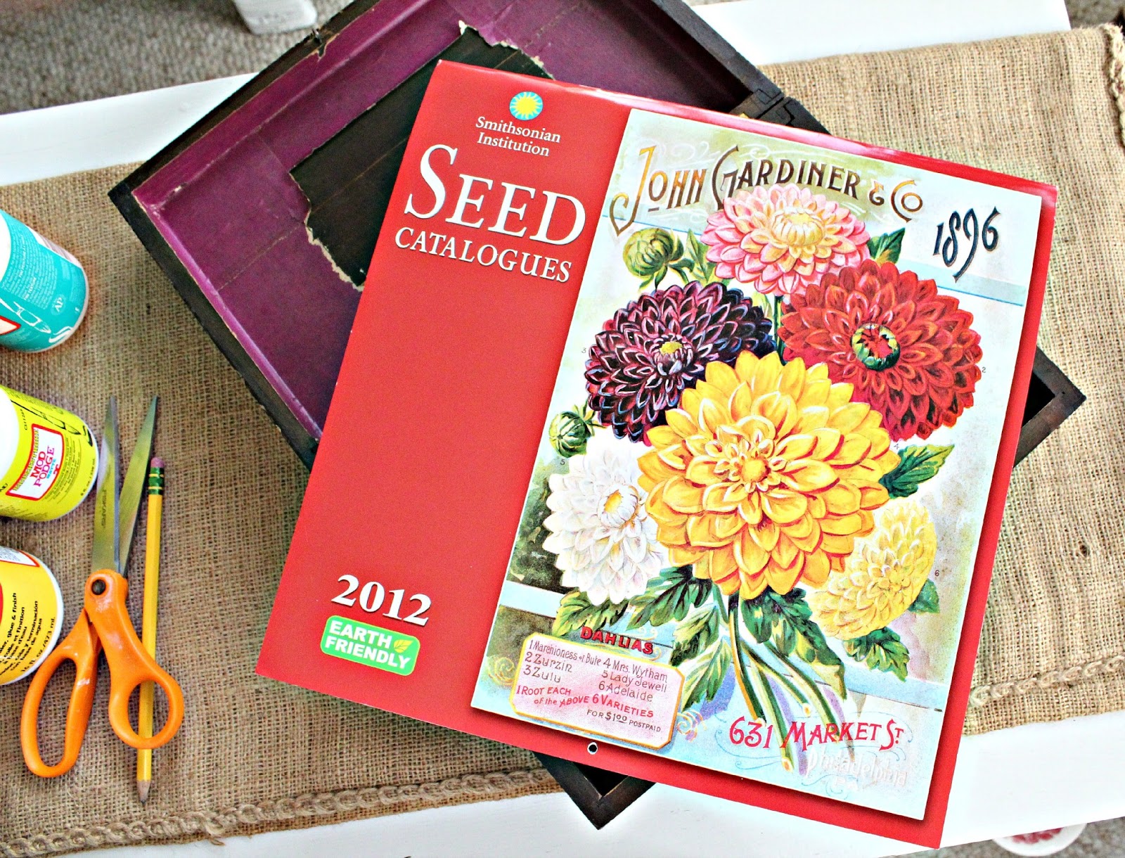 common ground : Make Your Own Vintage Seed Box