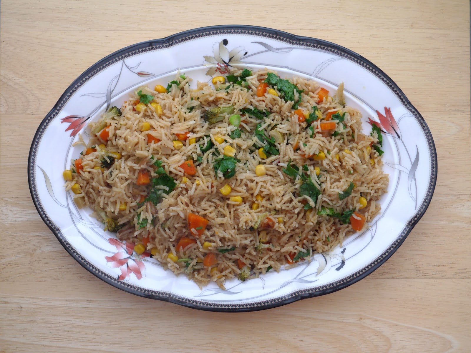 This Muslim Girl Bakes: Vegetable Pulao.