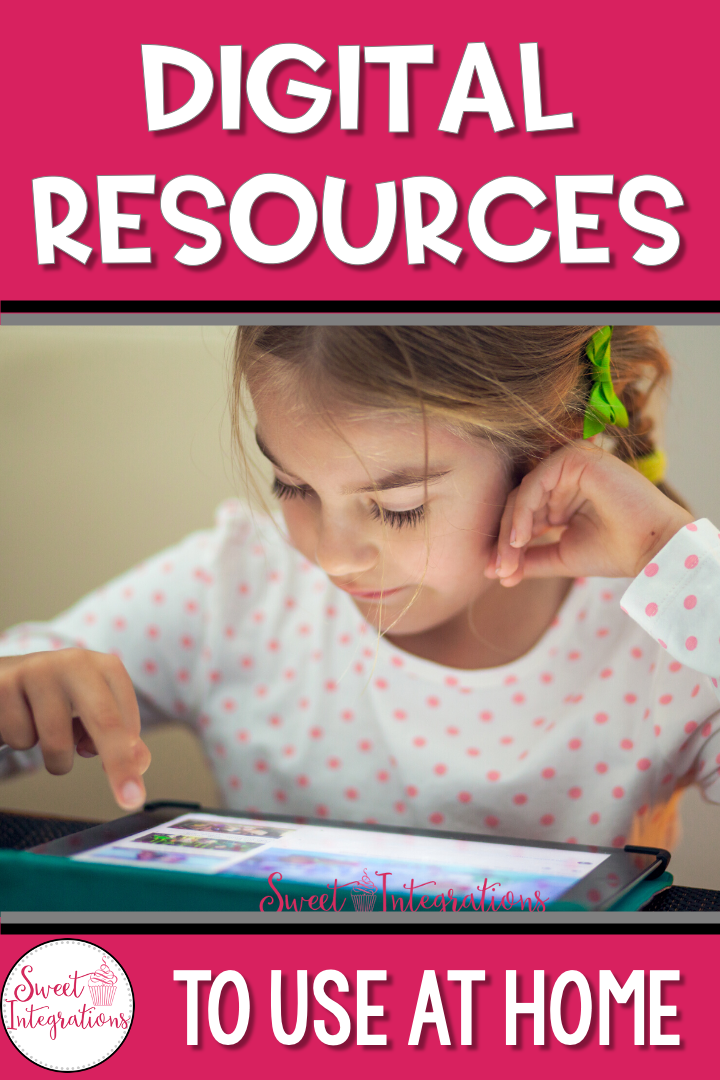 FREE Digital Resources to Use at Home | Sweet Integrations