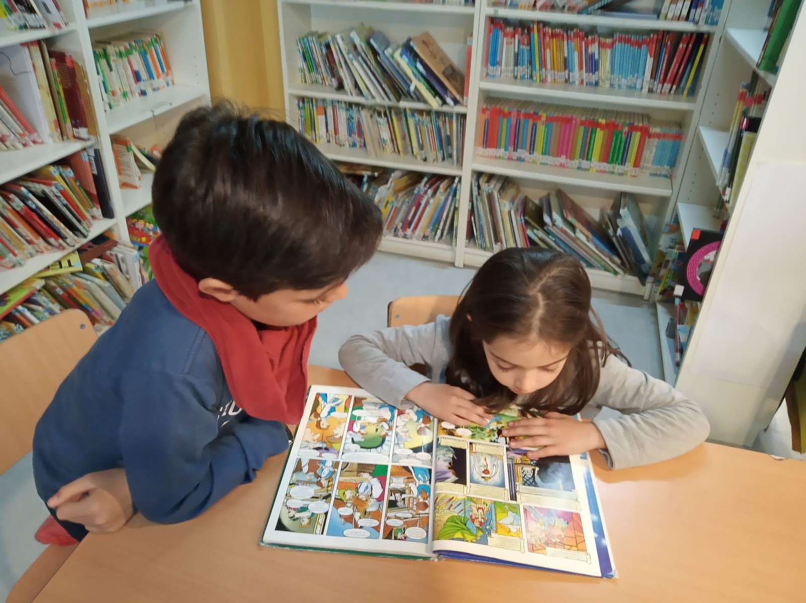 LA DIVERSIÓN EN EL AULA DE PRIMERO: Lectura compartida el