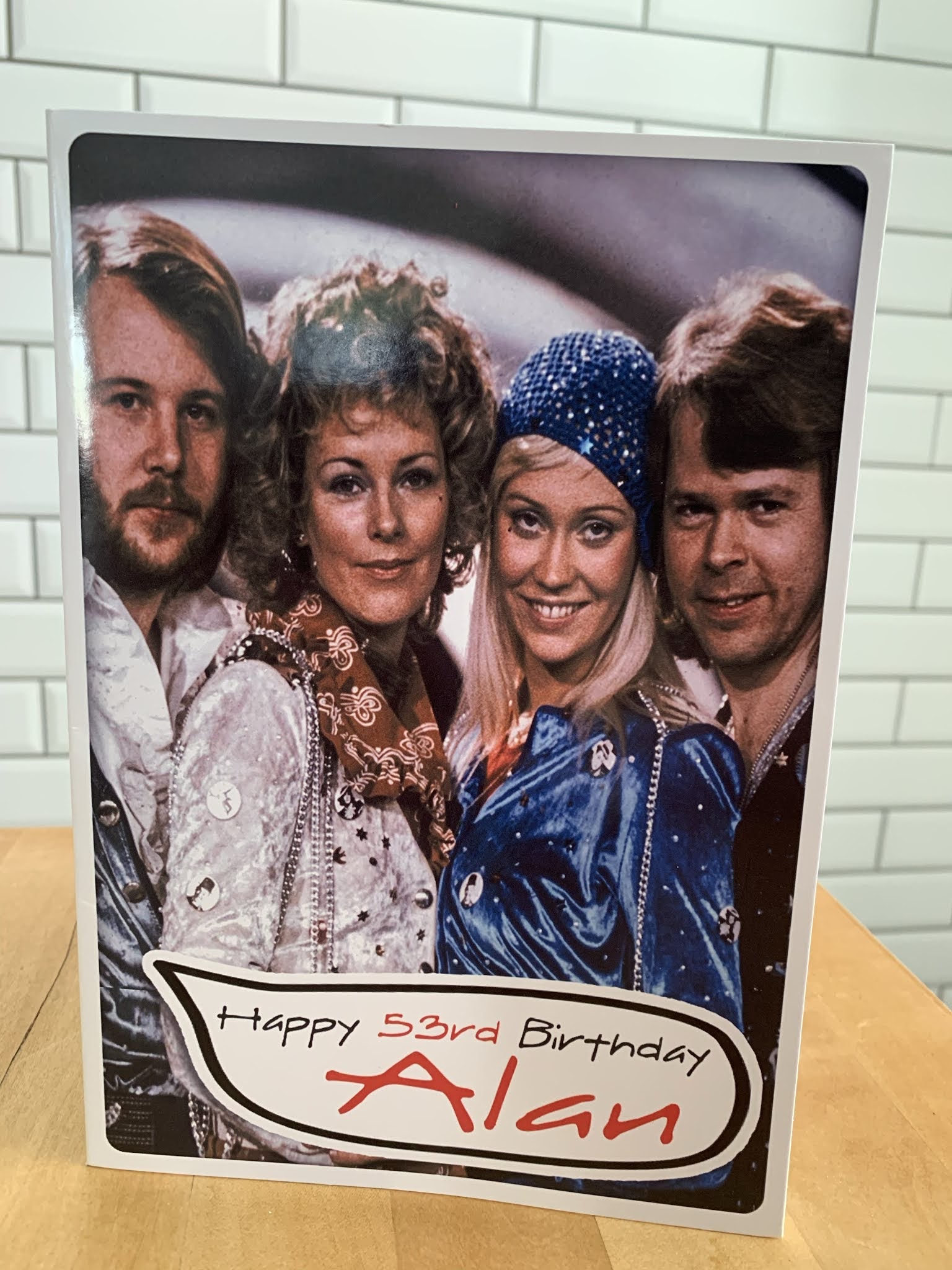 ABBA Fans Blog: Birthday Card