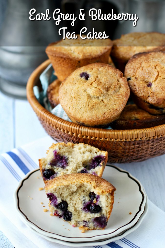 Earl Grey & Blueberry Tea Cakes | Karen's Kitchen Stories