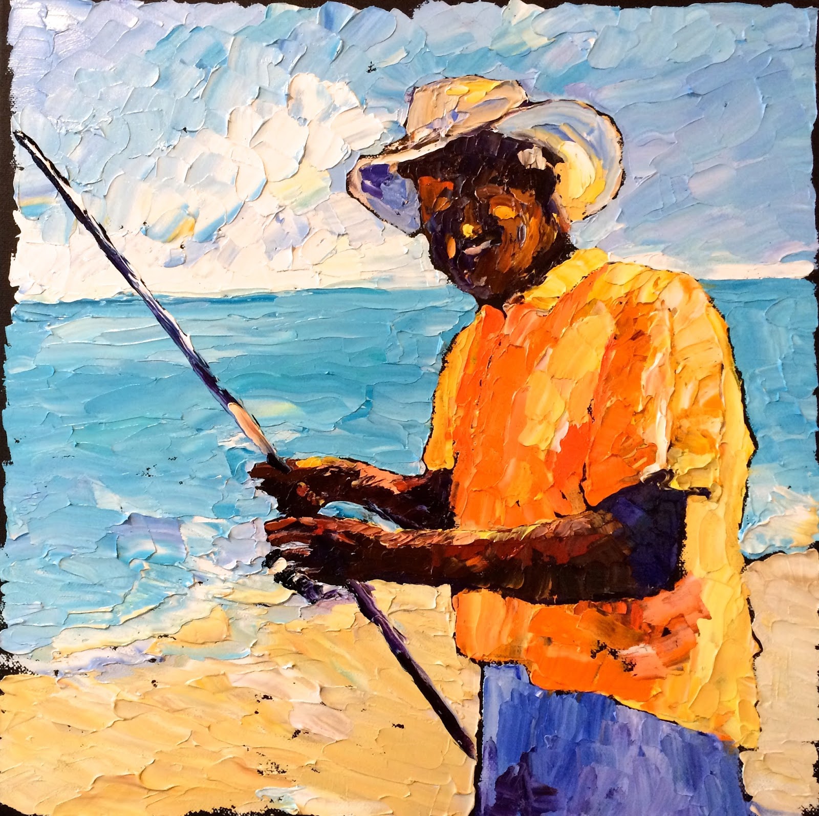 the accidental artist: Fisherman Joe
