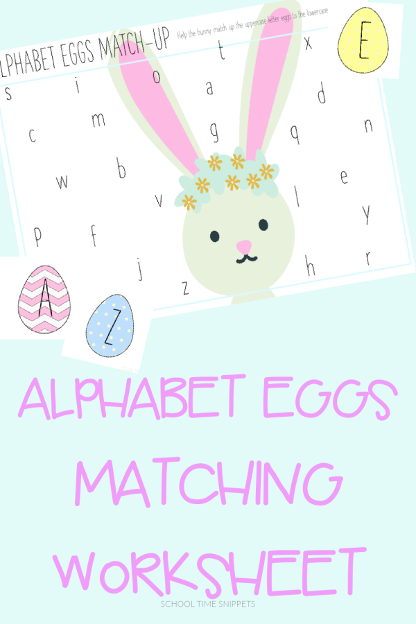 ABC Eggs Uppercase & Lowercase Letter Matching | School Time Snippets