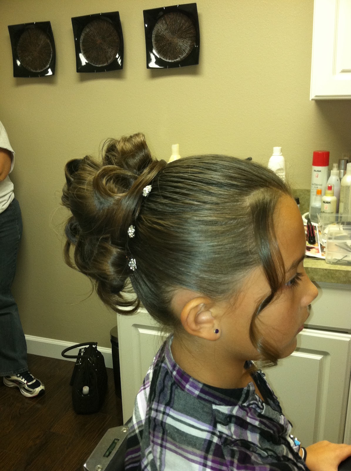 BNJewelryAndArtwork: Daddy Daughter Dance Updo