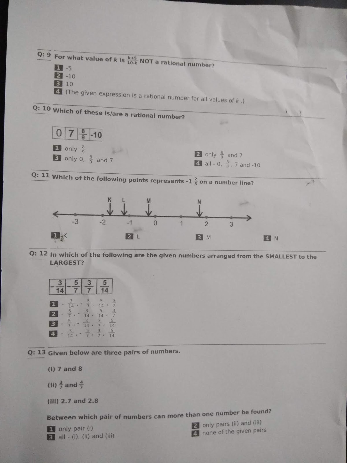 APS, Golconda | Priyanka Gupta: class 8 / DA practice worksheet
