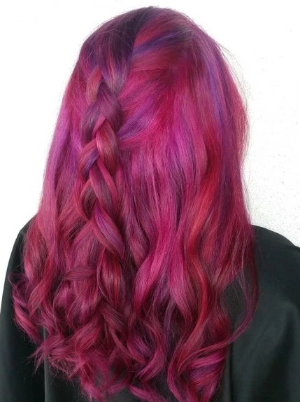 Model Rambut Cat Merah Dan Kepang Bagi Wanita - RINI KURSUS SALON DAN ...