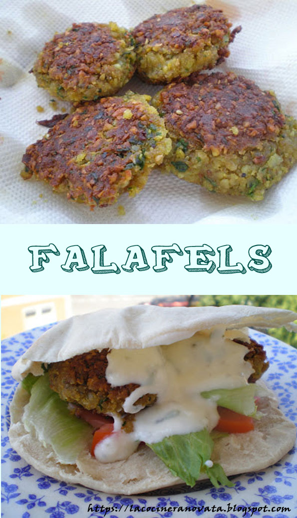LA COCINERA NOVATA: FALAFELS {tradicional receta árabe con garbanzos}