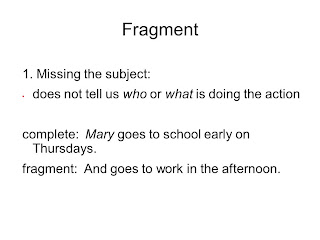 English and ESOL Lab Workshops: Fixing Fragments, Run-Ons, and Comma ...