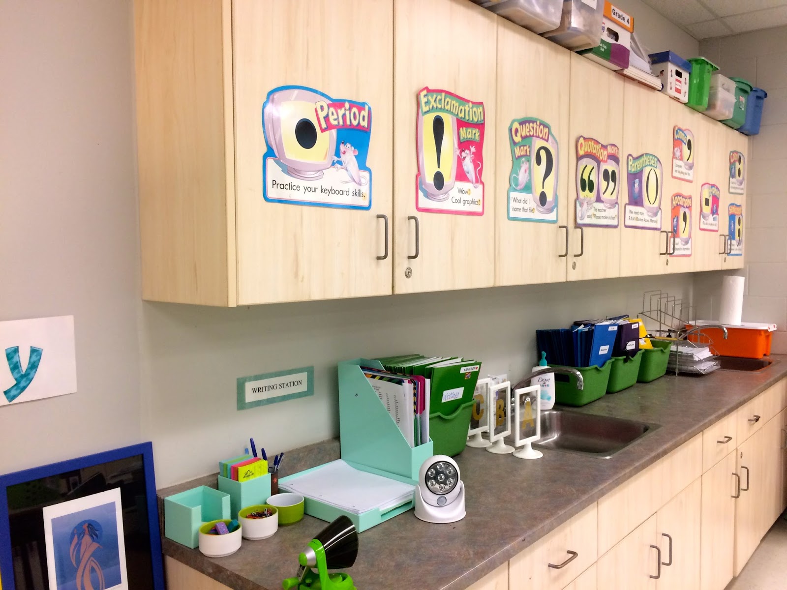 The Urban Teacher: Classroom Reveal: Photos of my grade 4 classroom ...
