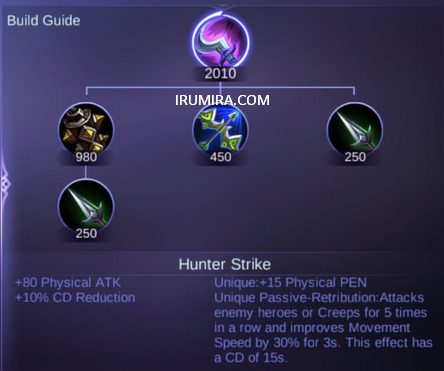 Revamp Hunter Strike Dan Blade Of The Heptaseas - Mobile Legends