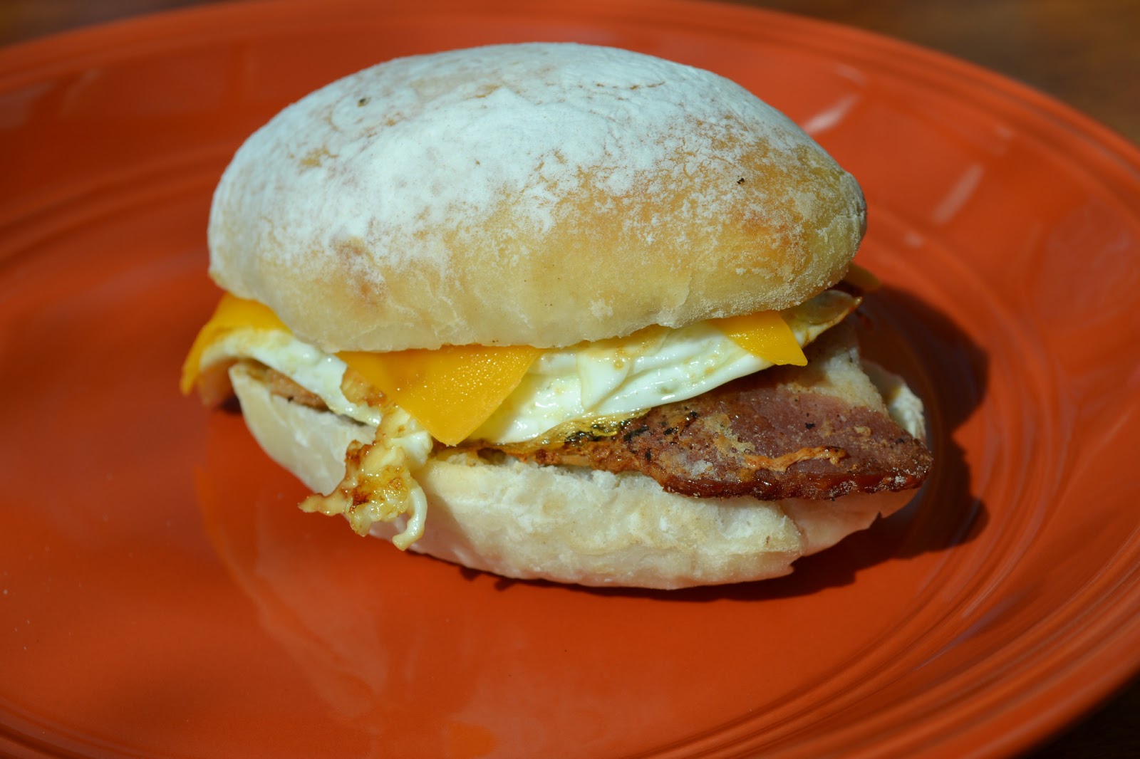 Sweet Morris: Baps Breakfast Sandwiches