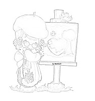 Creaciones Mariluz: SAN VALENTÍN - Dibujos y patrones de PRECIOUS MOMENTS®