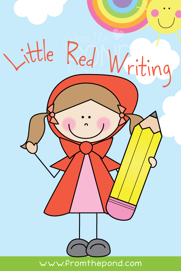 Red Writing Hood Writing | From the Pond