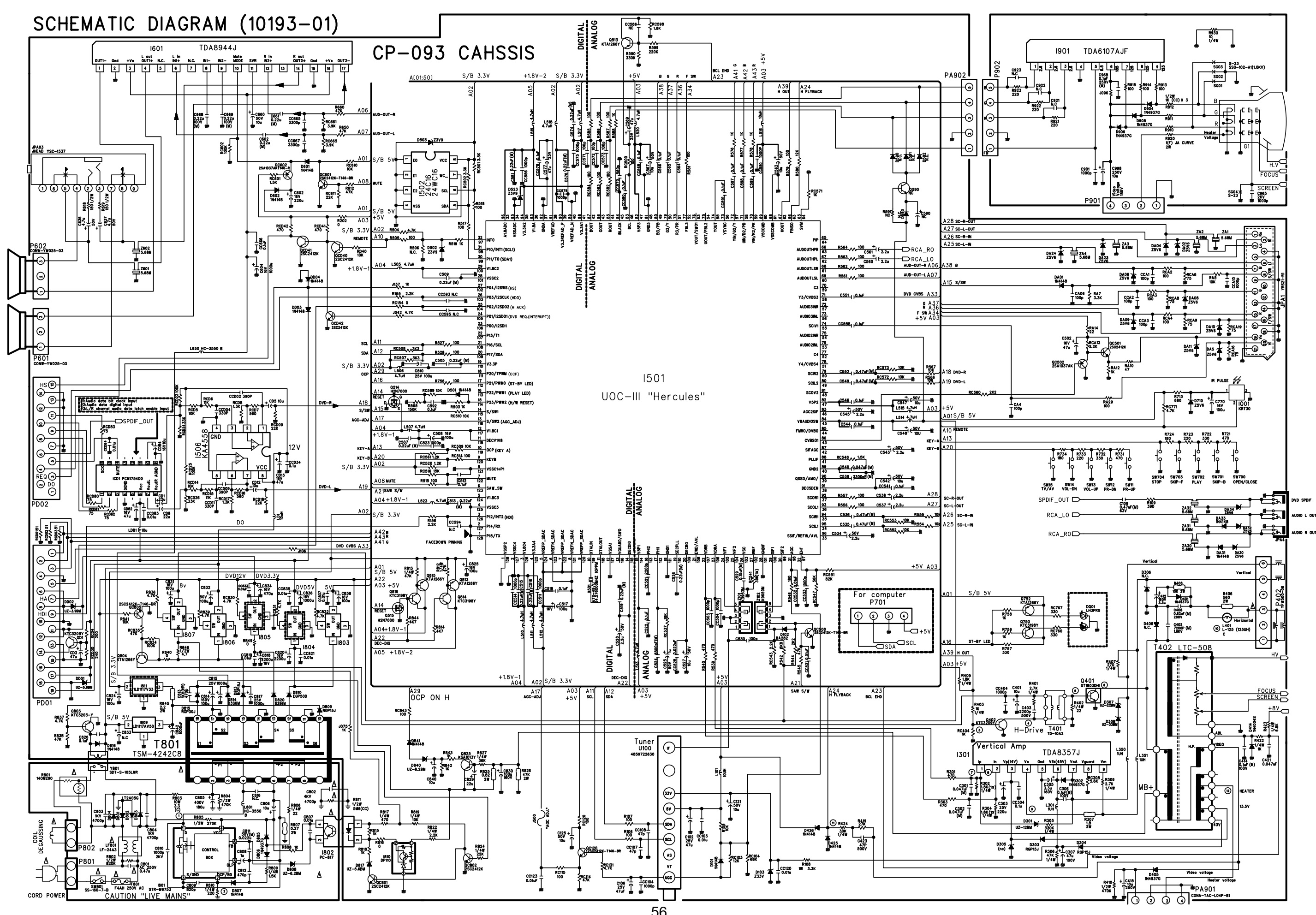 Master Electronics Repair !: DAEWOO DTD 21H9 AND DTD 14H9 COLOUR TV HOW ...