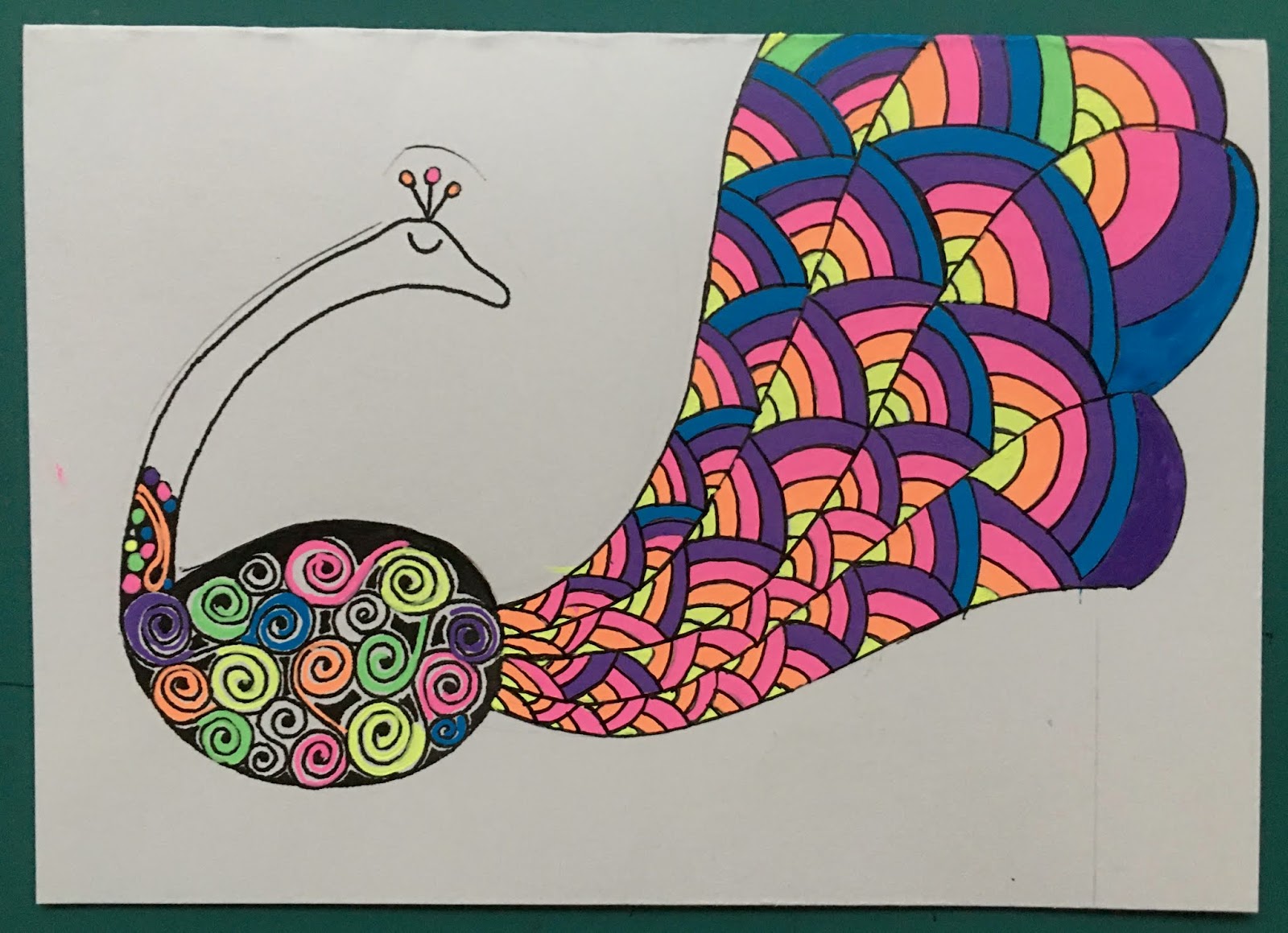 Zentangle Zone: 5/22/20 Shattuck Tangle