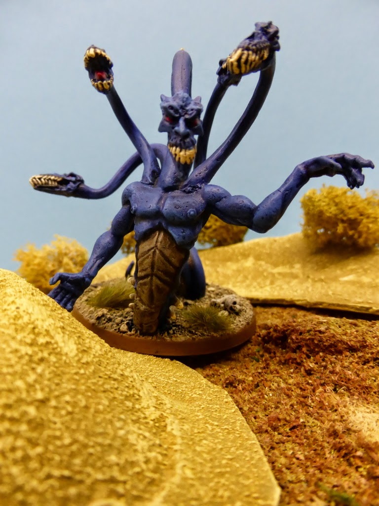 LES FIGS DE SYL.: Armée Battlelore mythologie : l'Hydre de Lerne prête ...