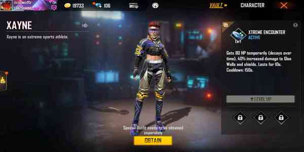 Xayne vs Chrono: Who is the better character in Garena Free Fire?