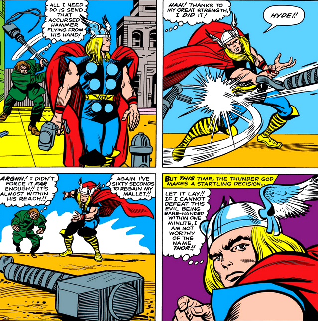 The Peerless Power of Comics!: Should The Hammer Be Lost...!