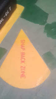 MARKING ROAD LINE, SNAP BACK ZONE, PANAMA HOLD, BOLLARD