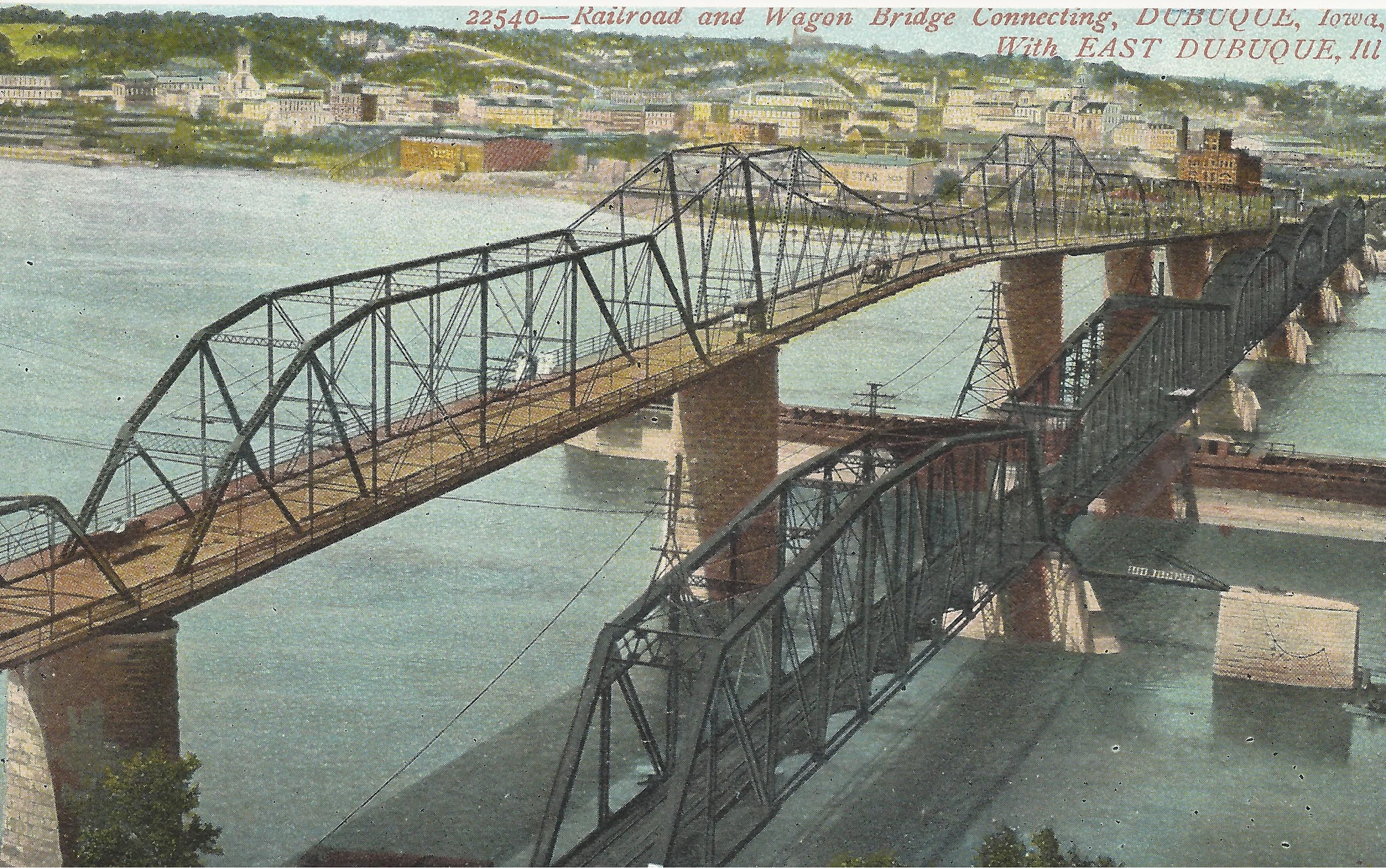 Industrial History: 1887-1943 US-20 Wagon or High Bridge over ...