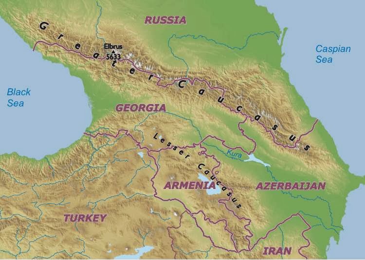 Okar Research: Caucasus Mountains & the Bactrian Migration (9th c. BC)