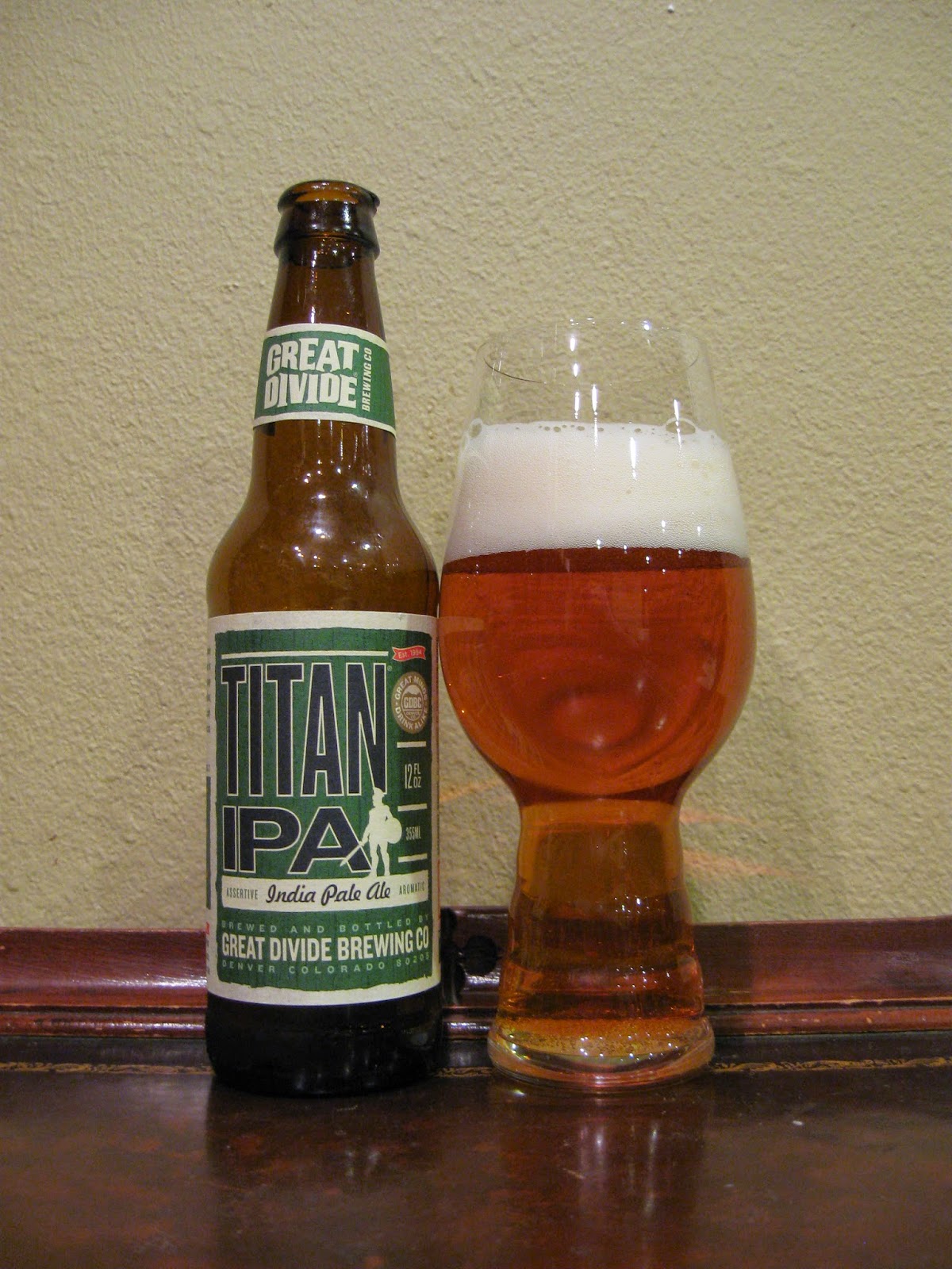 Doing Beer Justice: Great Divide Titan IPA
