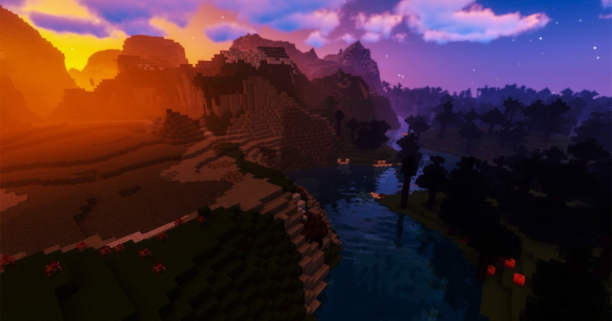 Early Morning in Minecraft