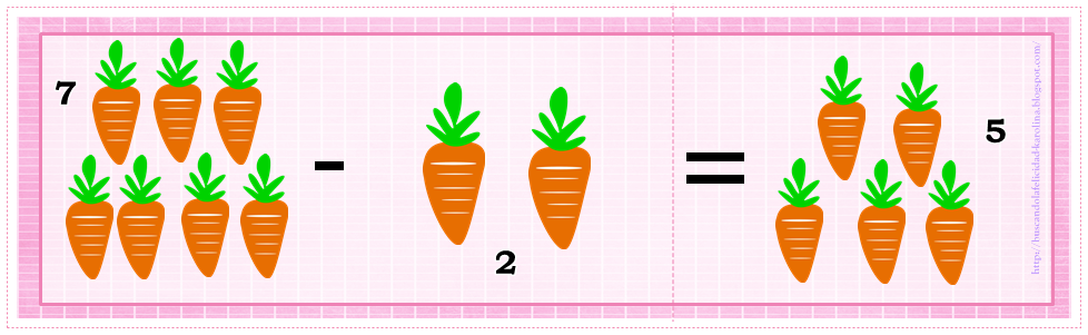 JUGANDO APRENDO LAS MATEMATICAS: RESTA