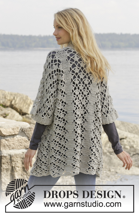 Ergahandmade: Crochet Lace Jacket + Diagrams + Free Pattern
