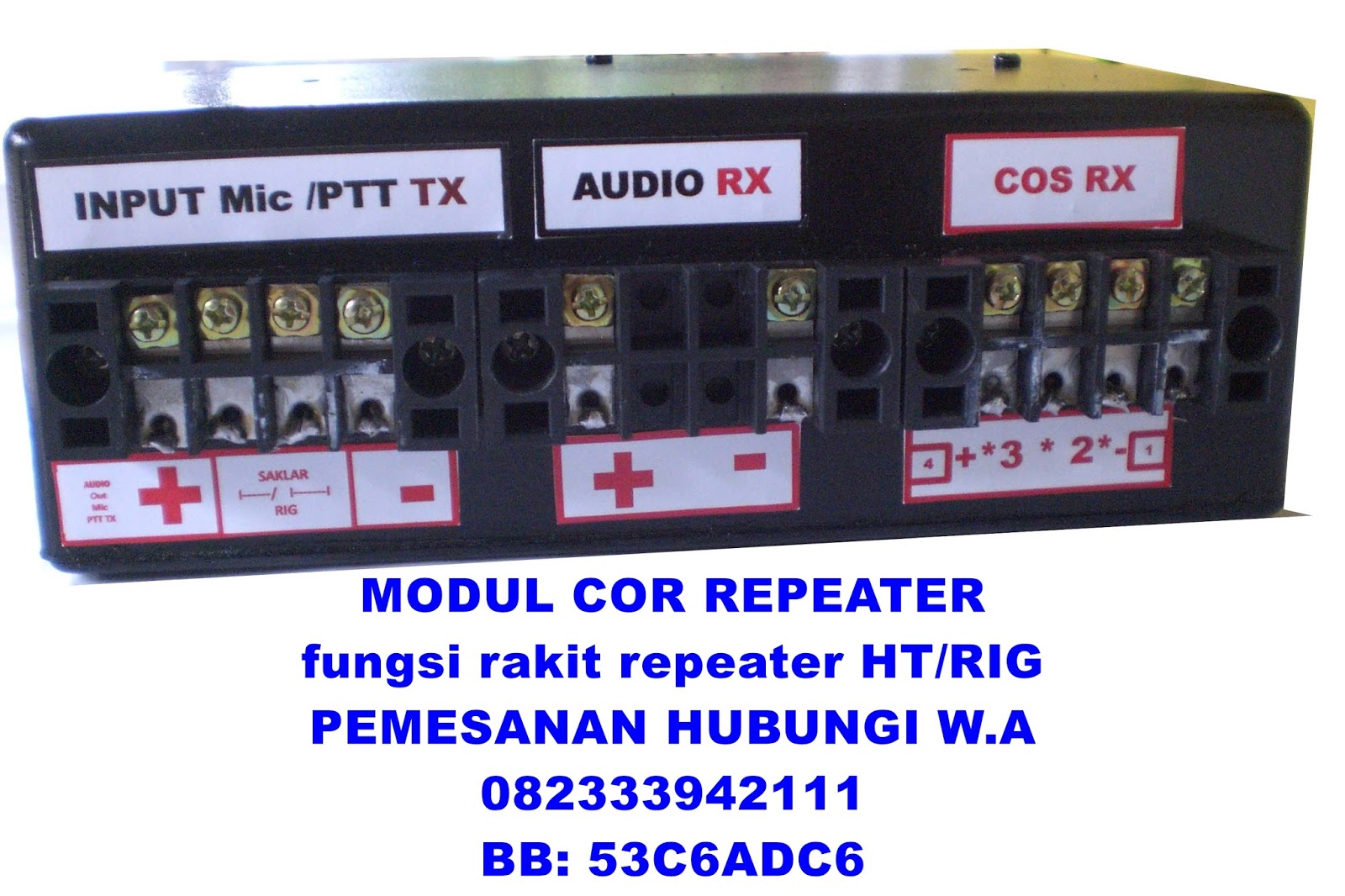 REPEATER HT VHF: RANGKAIAN SKEMA COR REPEATER HT/ RPU VHF/UHF