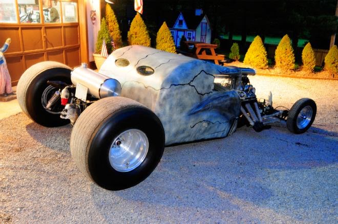 Just A Car Guy: rat rods ready for Halloween, made by Jon and Amy ...