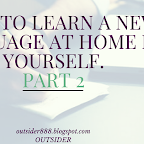 How to learn a new language by yourself at your home: Part 1