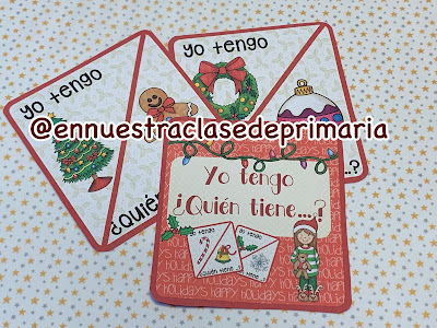 En nuestra clase de Primaria: Juego: Yo tengo, ¿quién tiene...? Navidad