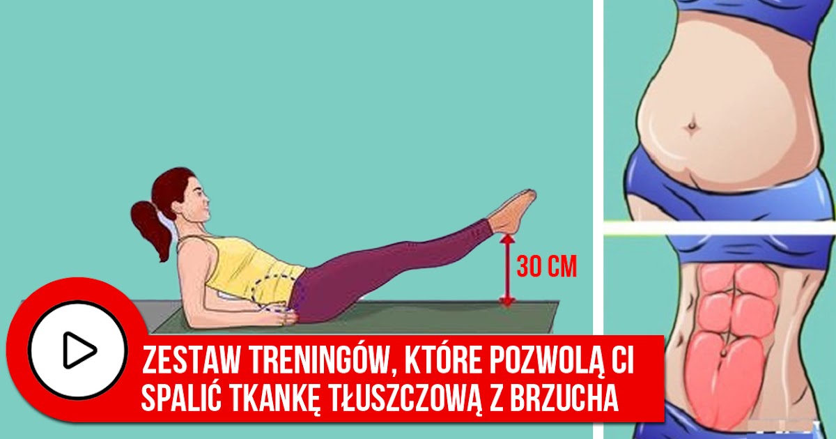 Zestaw treningów, które pozwolą Ci spalić tkankę tłuszczową z brzucha - Motywacja non stop ...