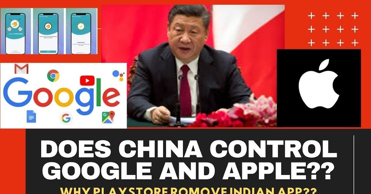 Does China control Google and Apple