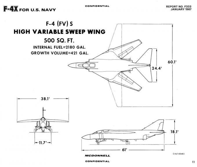 SNAFU!: McDonnell F-4M(FV)S Phantom II High Variable Sweep Wing Fighter