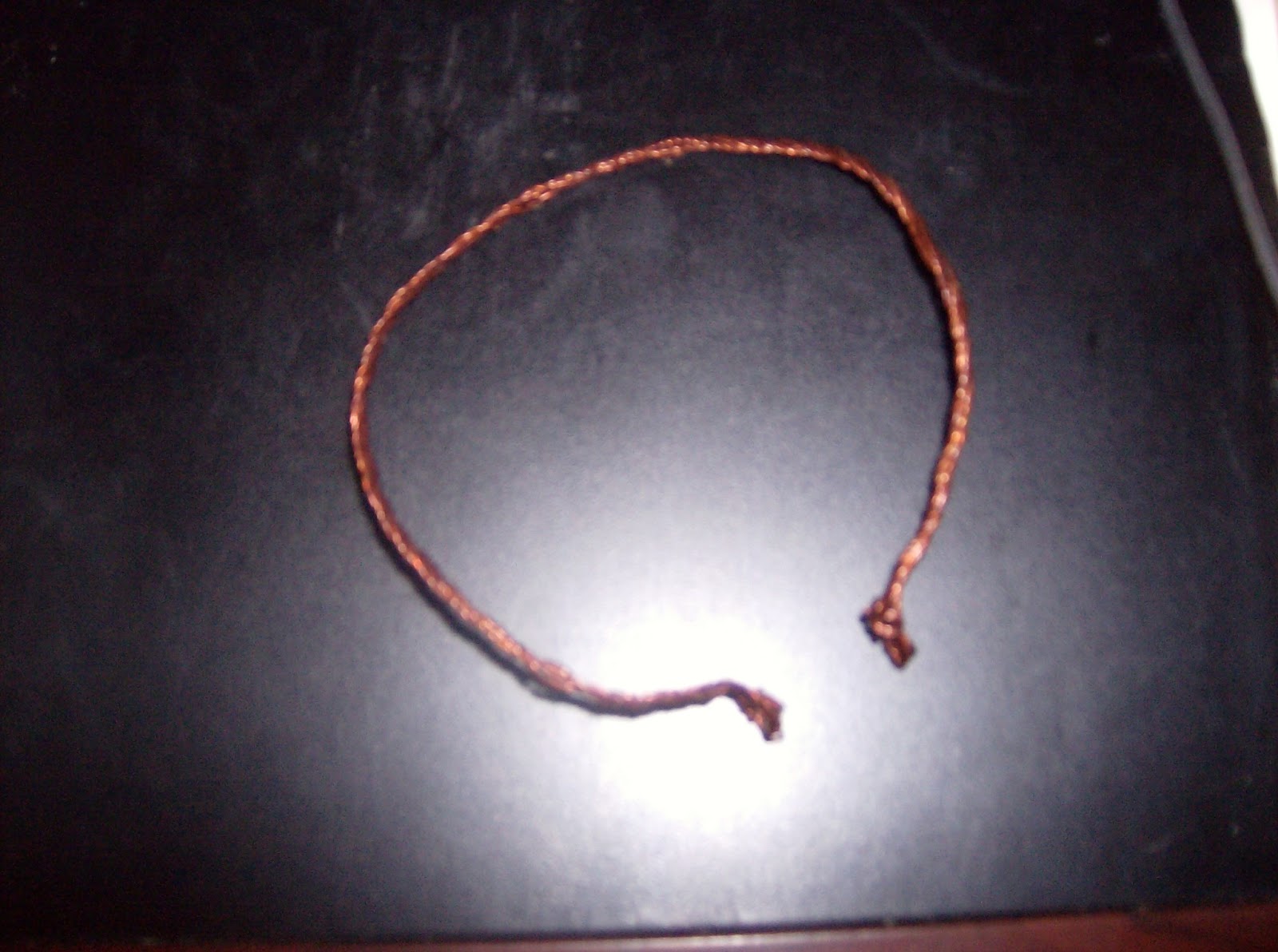 Shiela Branson Artwork: Twisted Copper Wire Torque (Torc)