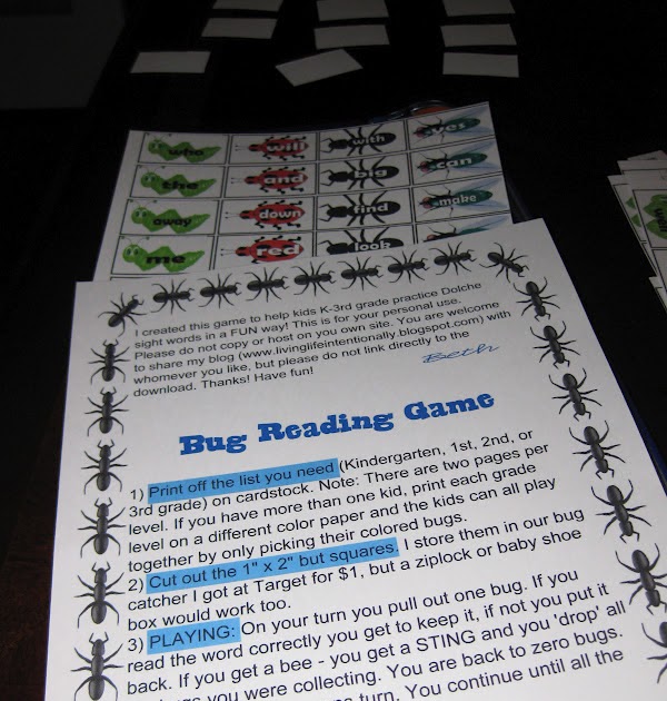 Keitha's Chaos: Sight Word Game