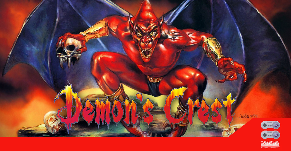 Demon’s Crest (SNES): as aventuras da gárgula de fogo em busca de suas ...