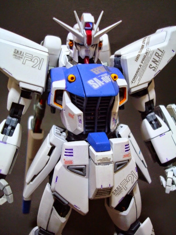 Gundam Family: MG 1/100 F91 Gundam F91 Custom Build