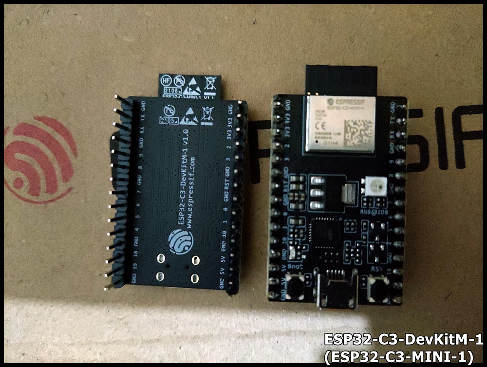 Embedded things: ESP32-C3-DevKitM-1 (ESP32-C3-MINI-1)