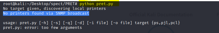 Hacking Printers [PRET - Printer Exploitation Toolkit].
